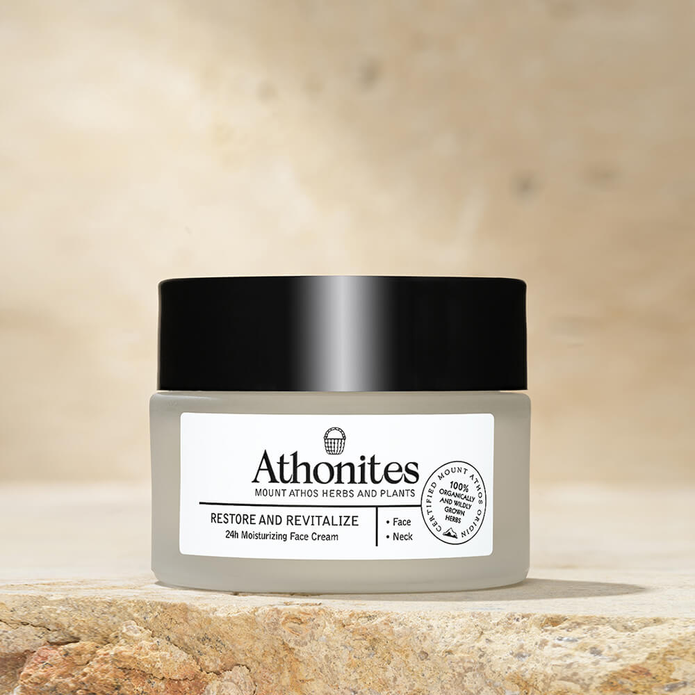 RESTORE AND REVITALIZE 24H MOISTURIZING FACE CREAM | Athonites